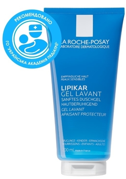 Очищающий гель для тела La Roche-Posay Lipikar, успокаивающий и ...