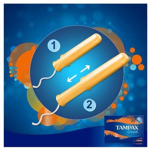 Тампони Tampax Compak Super Plus Duo, 16 шт. | Купить в интернет ...